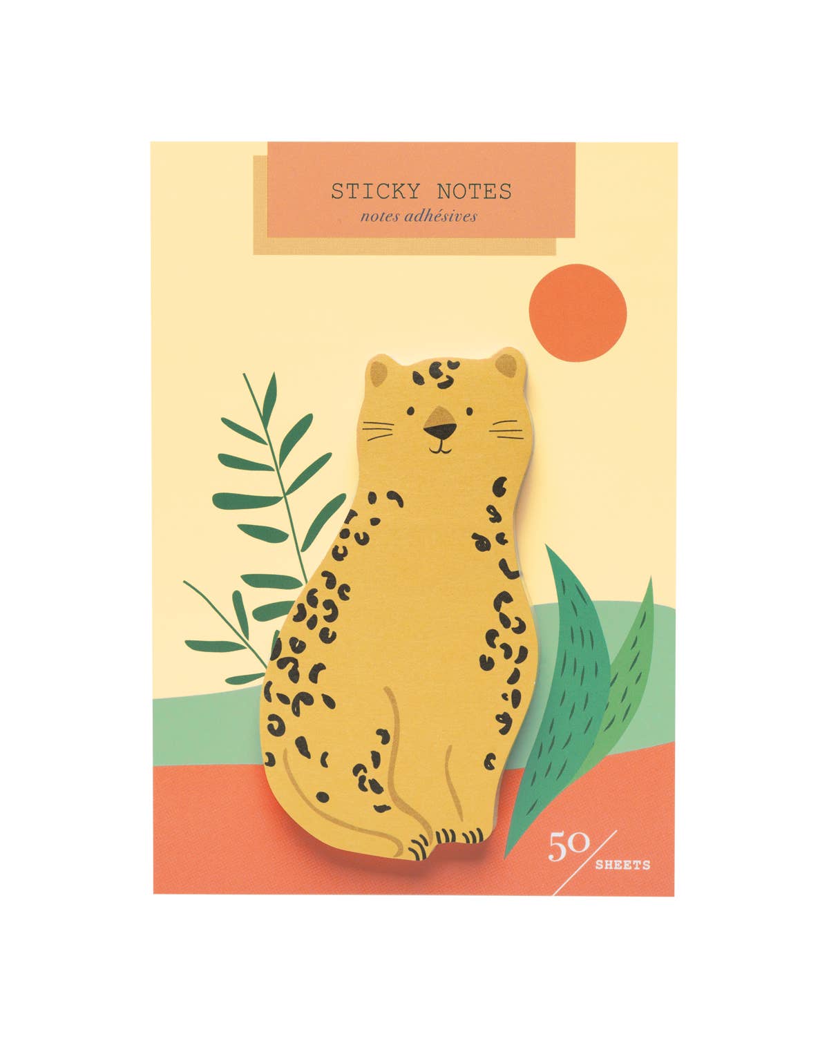 Cheetah Die Cut Sticky Notes – Every Little Something