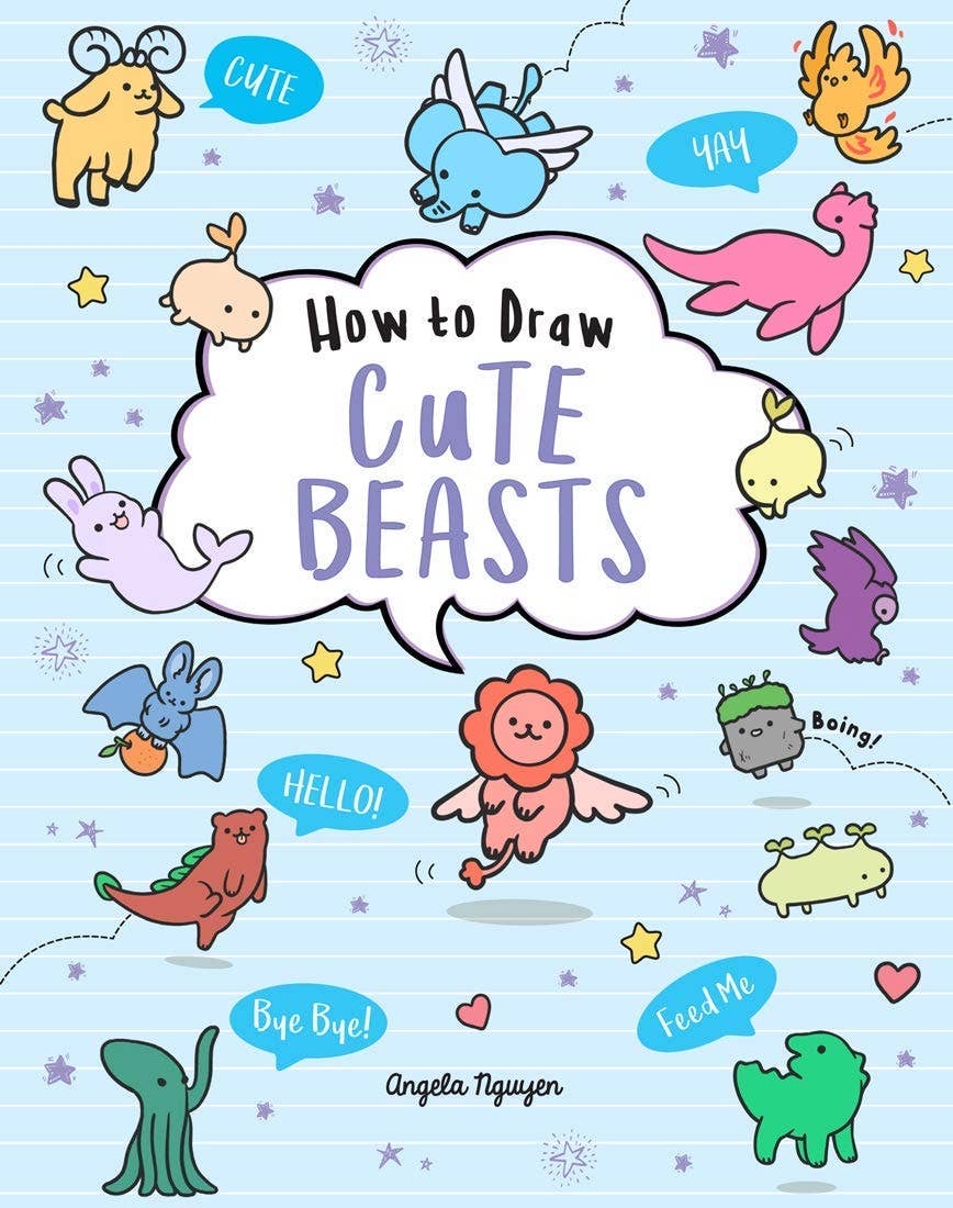 How to Draw Cute Beasts by Angela Nguyen – Every Little Something
