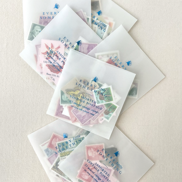 ELS Assorted Vintage Stamps pack of 35 – Every Little Something